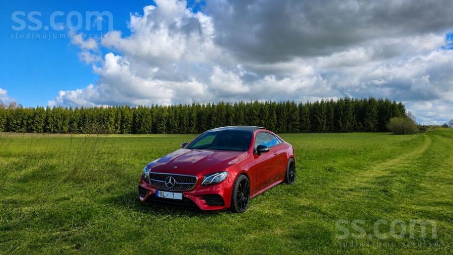 Sarkans Mercedes-Benz E 300 2018 Ogre, ar dzinēja tilpumu 2.00 L un nobraukumu 158 tūkst. km par 34900 €, foto 5 vietnē AUTOMOTO.COM.LV