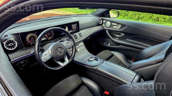 Red Mercedes-Benz E 300 2018 in Ogre, with an engine capacity of 2.00 L and mileage of 158 thousand km for 34900 €, photo 10 on AUTOMOTO.COM.LV