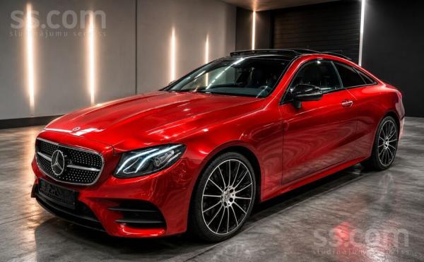 Sarkans Mercedes-Benz E 300 2018 Ogre, ar dzinēja tilpumu 2.00 L un nobraukumu 158 tūkst. km par 31500 €, foto 4 vietnē AUTOMOTO.COM.LV