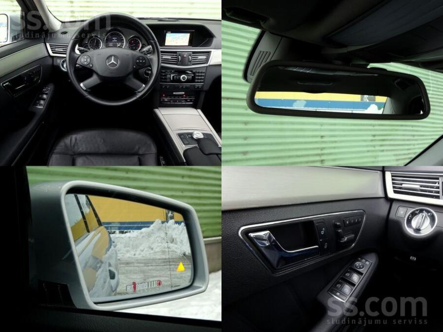 Mercedes-Benz E 300 2010 Rīga, ar dzinēja tilpumu 3.00 L un nobraukumu 233 tūkst. km par 9100 €, foto 13 vietnē AUTOMOTO.COM.LV