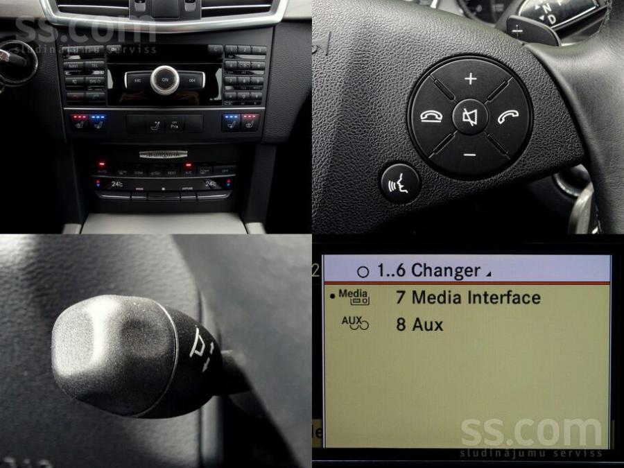 Mercedes-Benz E 300 2010 Rīga, ar dzinēja tilpumu 3.00 L un nobraukumu 233 tūkst. km par 9100 €, foto 15 vietnē AUTOMOTO.COM.LV