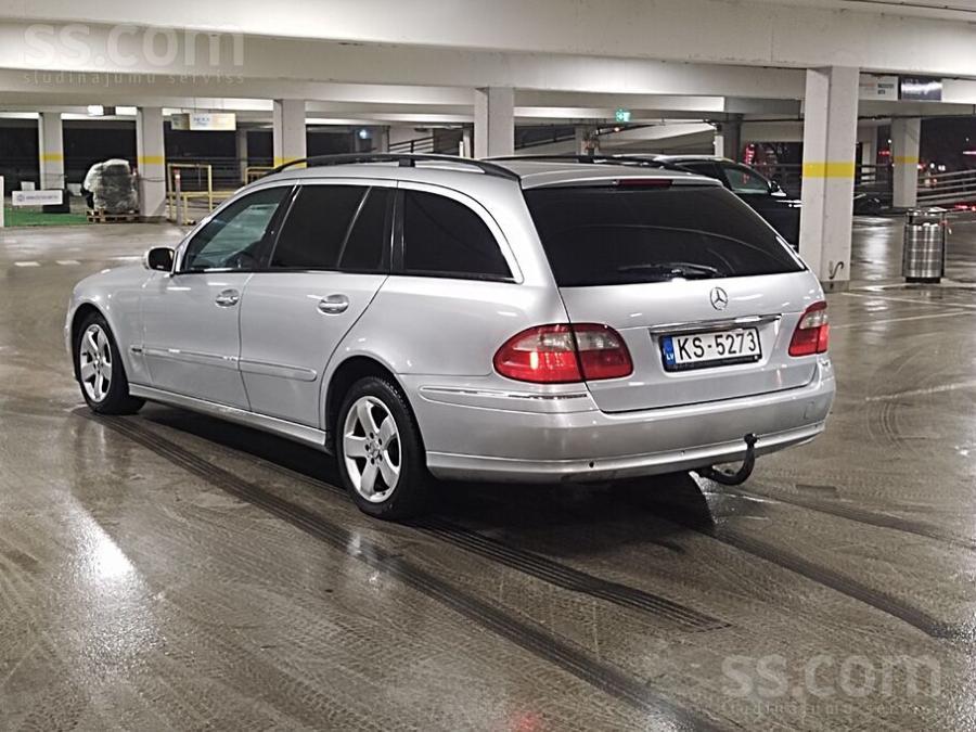 Mercedes-Benz E 300 2005 in Riga, with an engine capacity of 3.00 L and mileage of 0 thousand km for 2800 €, photo 5 on AUTOMOTO.COM.LV