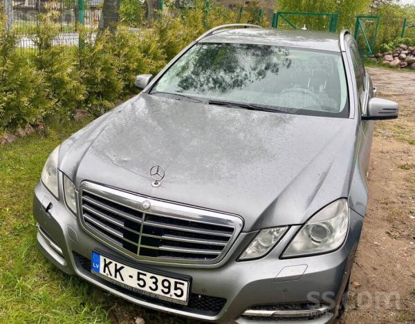 Mercedes-Benz E 300 2011 in Riga, with an engine capacity of 3.00 L and mileage of 475 thousand km for 4150 €, photo 1 on AUTOMOTO.COM.LV