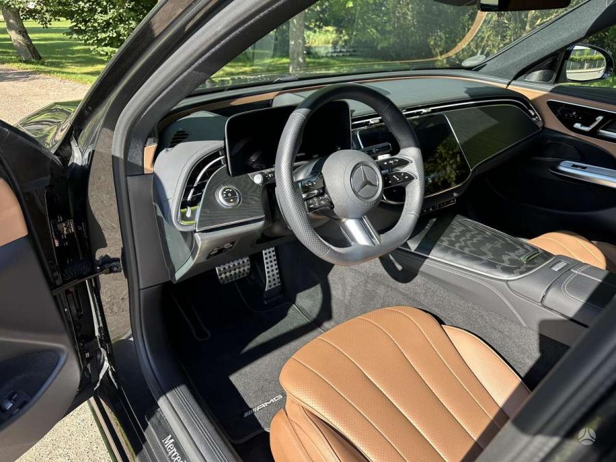 Mercedes-Benz E 300 2025 in Kaunas, with an engine capacity of 2.00 L and mileage of 21 thousand km for 53500 €, photo 14 on AUTOMOTO.COM.LV