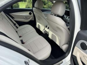 White Mercedes-Benz E 300 2019 in Kaunas, with an engine capacity of 1.99 L and mileage of 81 thousand km for 14950 €, photo 15 on AUTOMOTO.COM.LV