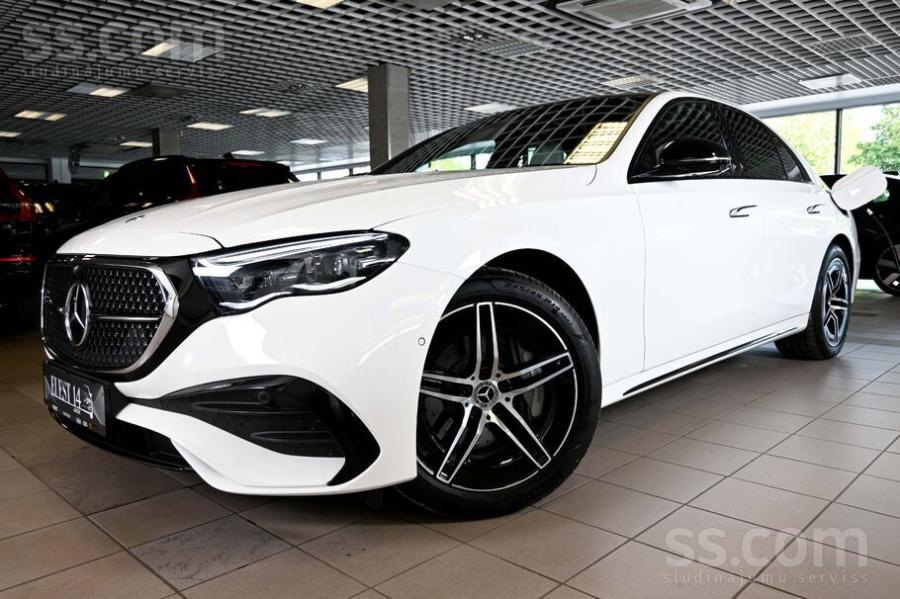 Balts Mercedes-Benz E 300 2024 Tallina, ar dzinēja tilpumu 2.00 L un nobraukumu 8 tūkst. km par 64990 €, foto 4 vietnē AUTOMOTO.COM.LV