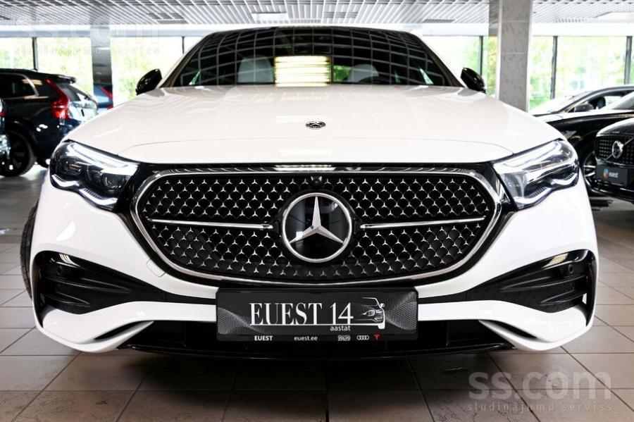 Balts Mercedes-Benz E 300 2024 Tallina, ar dzinēja tilpumu 2.00 L un nobraukumu 8 tūkst. km par 64990 €, foto 6 vietnē AUTOMOTO.COM.LV