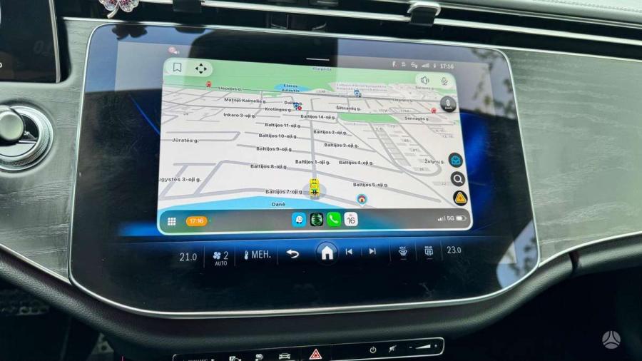 Balts Mercedes-Benz E 300 2024 Klaipėda, ar dzinēja tilpumu 1.99 L un nobraukumu 38 tūkst. km par 55000 €, foto 21 vietnē AUTOMOTO.COM.LV