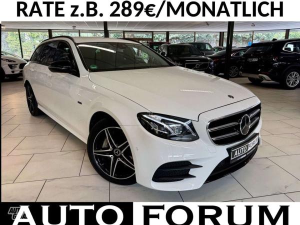 White Mercedes-Benz E 300 2019 in Kaunas, with an engine capacity of 2.00 L and mileage of 96 thousand km for 31660 €, photo 1 on AUTOMOTO.COM.LV