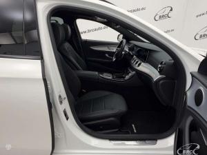 White Mercedes-Benz E 300 2021 in Vilnius, with an engine capacity of 1.95 L and mileage of 105 thousand km for 27900 €, photo 6 on AUTOMOTO.COM.LV