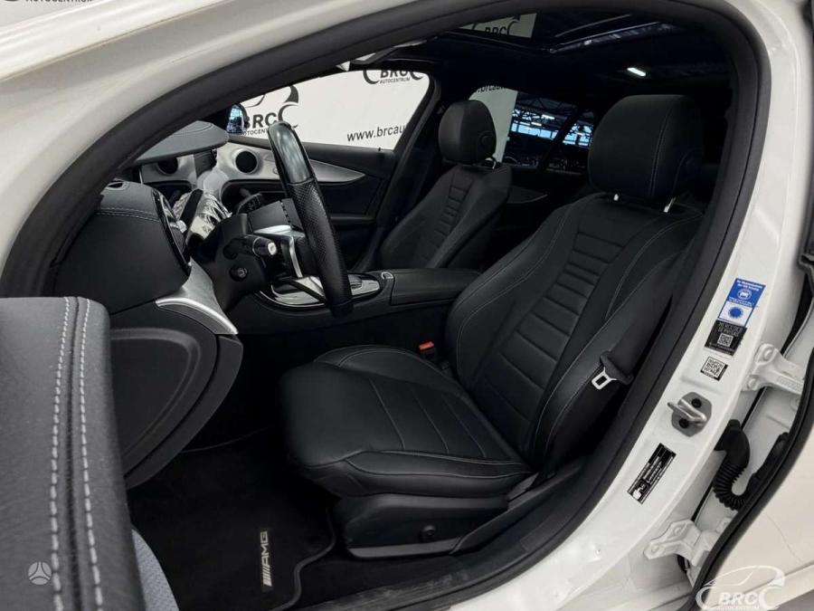 White Mercedes-Benz E 300 2021 in Vilnius, with an engine capacity of 1.95 L and mileage of 105 thousand km for 27900 €, photo 25 on AUTOMOTO.COM.LV