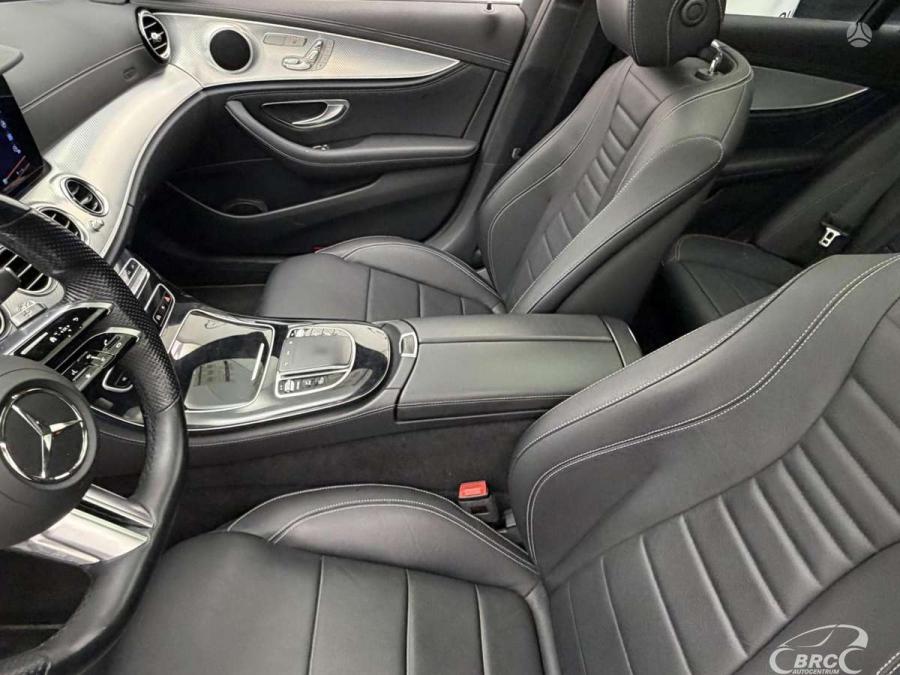 White Mercedes-Benz E 300 2021 in Vilnius, with an engine capacity of 1.95 L and mileage of 105 thousand km for 27900 €, photo 26 on AUTOMOTO.COM.LV