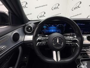 White Mercedes-Benz E 300 2021 in Vilnius, with an engine capacity of 1.95 L and mileage of 105 thousand km for 27900 €, photo 30 on AUTOMOTO.COM.LV