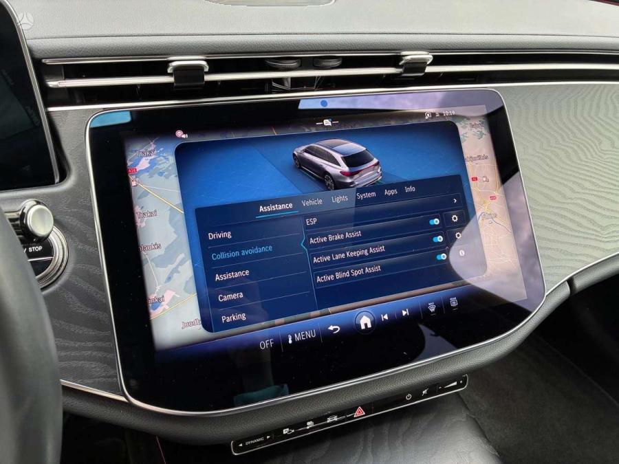 Белый Мерседес Е 300 2024 в Вильнюс, объемом двигателя 1.99 л и пробегом 38 тыс. км за 45500 €, фото 23 на AUTOMOTO.COM.LV