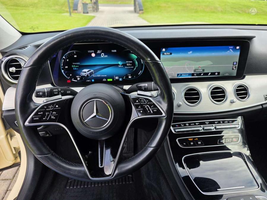 Dzeltens Mercedes-Benz E 300 2021 Telšiai, ar dzinēja tilpumu 1.95 L un nobraukumu 264 tūkst. km par 18700 €, foto 33 vietnē AUTOMOTO.COM.LV