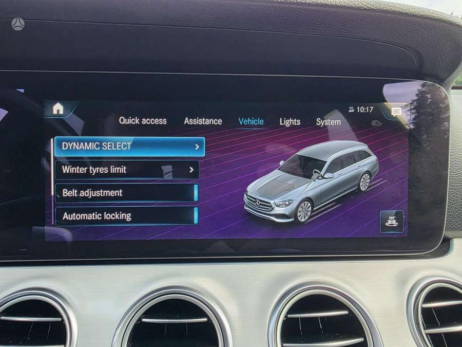 Dzeltens Mercedes-Benz E 300 2021 Telšiai, ar dzinēja tilpumu 1.95 L un nobraukumu 264 tūkst. km par 18700 €, foto 47 vietnē AUTOMOTO.COM.LV