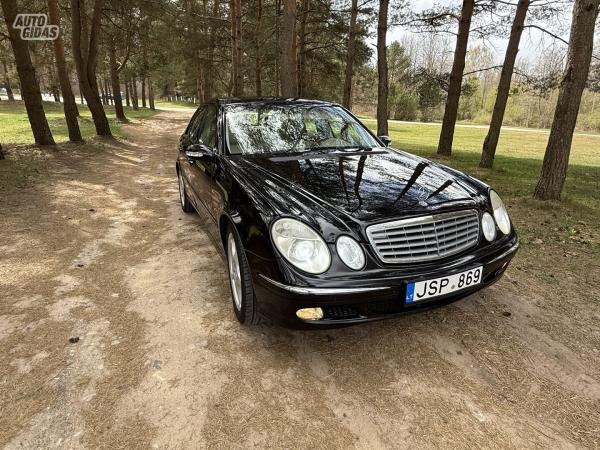 Melns Mercedes-Benz E 320 2003 Mažeikiai, ar dzinēja tilpumu 3.20 L un nobraukumu 278 tūkst. km par 2900 €, foto 4 vietnē AUTOMOTO.COM.LV