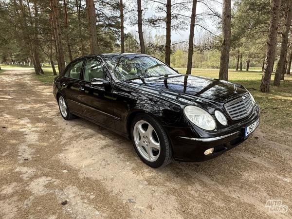 Melns Mercedes-Benz E 320 2003 Mažeikiai, ar dzinēja tilpumu 3.20 L un nobraukumu 278 tūkst. km par 2900 €, foto 5 vietnē AUTOMOTO.COM.LV