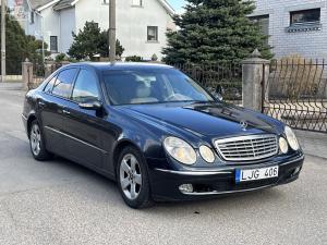 Melns Mercedes-Benz E 320 2004 Klaipėda, ar dzinēja tilpumu 3.20 L un nobraukumu 400 tūkst. km par 1650 €, foto  vietnē AUTOMOTO.COM.LV