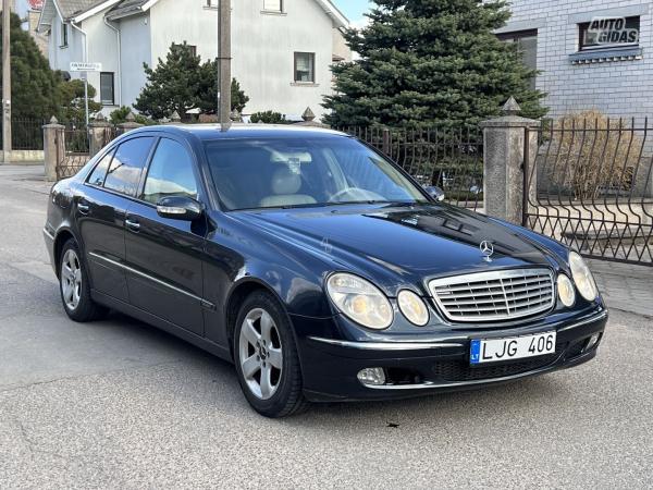 Melns Mercedes-Benz E 320 2004 Klaipėda, ar dzinēja tilpumu 3.20 L un nobraukumu 400 tūkst. km par 1450 €, foto 1 vietnē AUTOMOTO.COM.LV