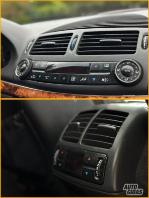 Black Mercedes-Benz E 320 2004 in Kaunas, with an engine capacity of 3.20 L and mileage of 368 thousand km for 4550 €, photo 33 on AUTOMOTO.COM.LV