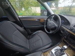 Black Mercedes-Benz E 320 2004 in Rezekne, with an engine capacity of 3.20 L and mileage of 0 thousand km for 3900 €, photo 10 on AUTOMOTO.COM.LV