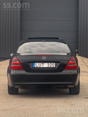 Black Mercedes-Benz E 320 2004 in Telschi, with an engine capacity of 3.20 L and mileage of 320 thousand km for 3500 €, photo  on AUTOMOTO.COM.LV