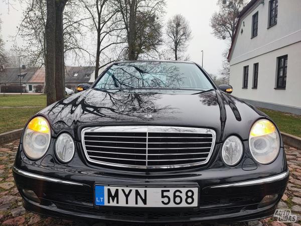 Black Mercedes-Benz E 320 2005 in Kaunas, with an engine capacity of 3.20 L and mileage of 340 thousand km for 2999 €, photo 6 on AUTOMOTO.COM.LV