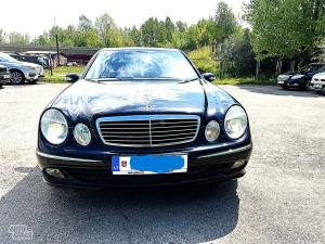 Black Mercedes-Benz E 320 2005 in Siauliai, with an engine capacity of 3.20 L and mileage of 268 thousand km for 3550 €, photo  on AUTOMOTO.COM.LV