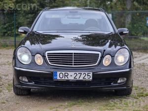 Black Mercedes-Benz E 320 2005 in Kuldiga, with an engine capacity of 3.00 L and mileage of 534 thousand km for 3990 €, photo 9 on AUTOMOTO.COM.LV