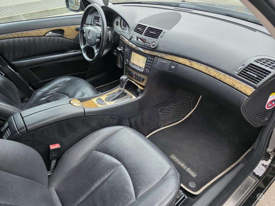 Melns Mercedes-Benz E 320 2006 Marijampole, ar dzinēja tilpumu 2.99 L un nobraukumu 437 tūkst. km par 5000 €, foto 11 vietnē AUTOMOTO.COM.LV