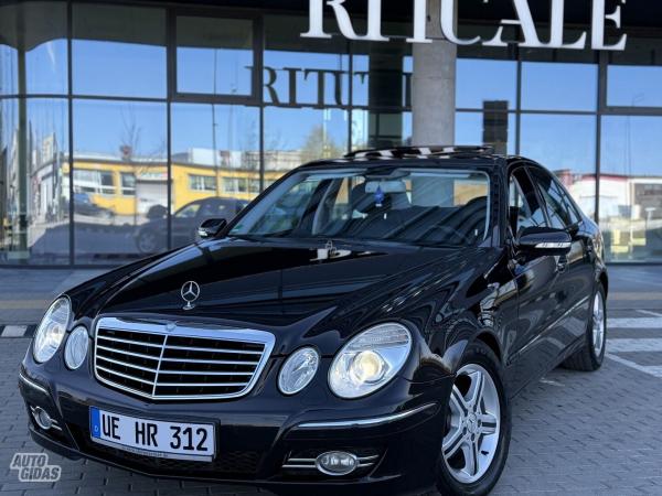 Black Mercedes-Benz E 320 2007 in Kaunas, with an engine capacity of 3.00 L and mileage of 297 thousand km for 4950 €, photo 1 on AUTOMOTO.COM.LV