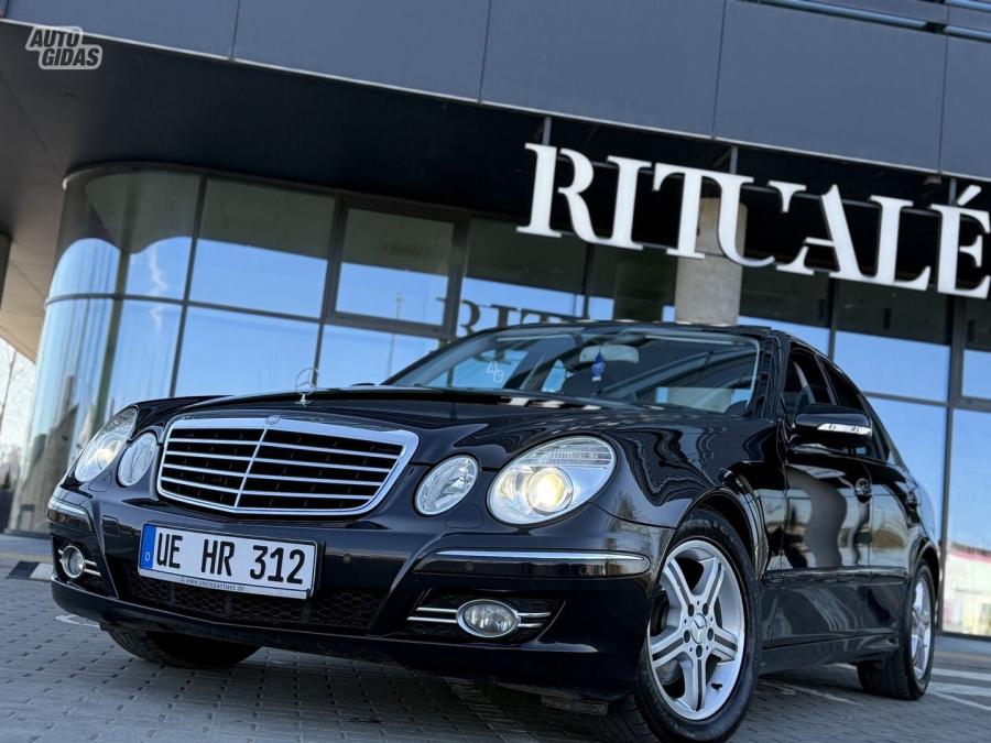 Melns Mercedes-Benz E 320 2007 Kauņa, ar dzinēja tilpumu 3.00 L un nobraukumu 297 tūkst. km par 4950 €, foto 4 vietnē AUTOMOTO.COM.LV
