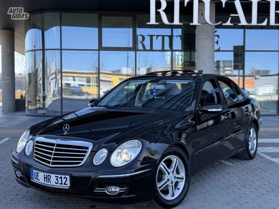 Melns Mercedes-Benz E 320 2007 Kauņa, ar dzinēja tilpumu 3.00 L un nobraukumu 297 tūkst. km par 4950 €, foto 6 vietnē AUTOMOTO.COM.LV