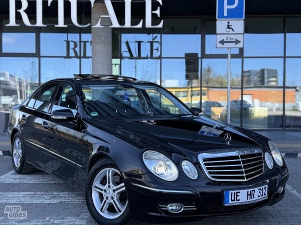 Black Mercedes-Benz E 320 2007 in Kaunas, with an engine capacity of 3.00 L and mileage of 297 thousand km for 4950 €, photo 9 on AUTOMOTO.COM.LV