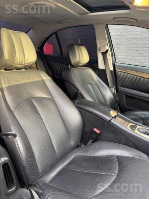 Melns Mercedes-Benz E 320 2007 Rīga, ar dzinēja tilpumu 3.00 L un nobraukumu 382 tūkst. km par 4400 €, foto 13 vietnē AUTOMOTO.COM.LV