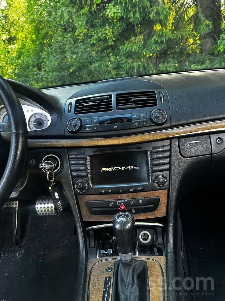 Melns Mercedes-Benz E 320 2008 Rēzekne, ar dzinēja tilpumu 3.00 L un nobraukumu 411 tūkst. km par 3500 €, foto 10 vietnē AUTOMOTO.COM.LV