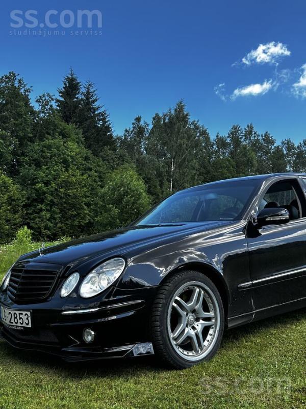 Melns Mercedes-Benz E 320 2008 Rēzekne, ar dzinēja tilpumu 3.00 L un nobraukumu 411 tūkst. km par 4500 €, foto 2 vietnē AUTOMOTO.COM.LV