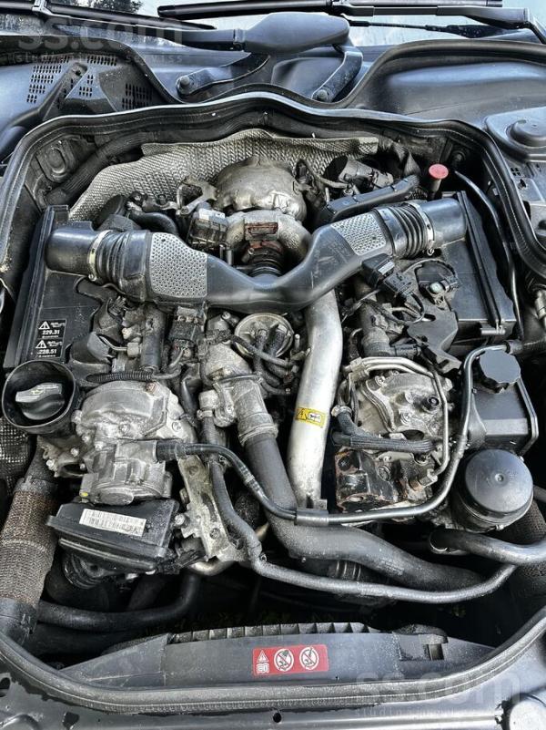 Melns Mercedes-Benz E 320 2008 Rēzekne, ar dzinēja tilpumu 3.00 L un nobraukumu 411 tūkst. km par 4500 €, foto 8 vietnē AUTOMOTO.COM.LV