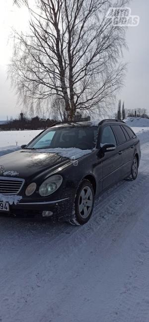 Black Mercedes-Benz E 320 2003 in Klaipeda, with an engine capacity of 3.20 L and mileage of 340 thousand km for 1900 €, photo  on AUTOMOTO.COM.LV
