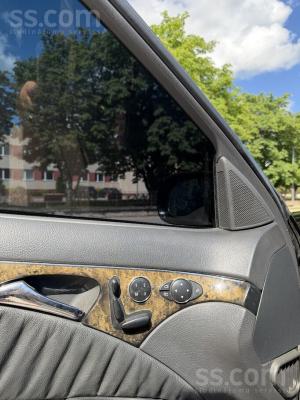 Melns Mercedes-Benz E 320 2003 Balvi, ar dzinēja tilpumu 3.20 L un nobraukumu 330 tūkst. km par 3850 €, foto 10 vietnē AUTOMOTO.COM.LV