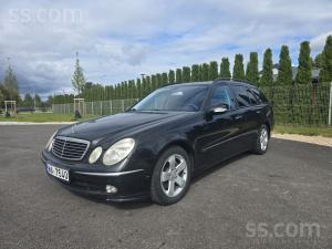 Melns Mercedes-Benz E 320 2003 Jelgava, ar dzinēja tilpumu 3.20 L un nobraukumu 406 tūkst. km par 2500 €, foto 1 vietnē AUTOMOTO.COM.LV