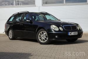 Black Mercedes-Benz E 320 2004 in Riga, with an engine capacity of 3.20 L and mileage of 0 thousand km for 2295 €, photo 4 on AUTOMOTO.COM.LV