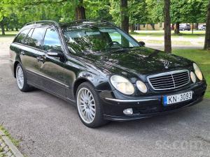 Melns Mercedes-Benz E 320 2004 Ventspils, ar dzinēja tilpumu 3.20 L un nobraukumu 591 tūkst. km par 990 €, foto 3 vietnē AUTOMOTO.COM.LV