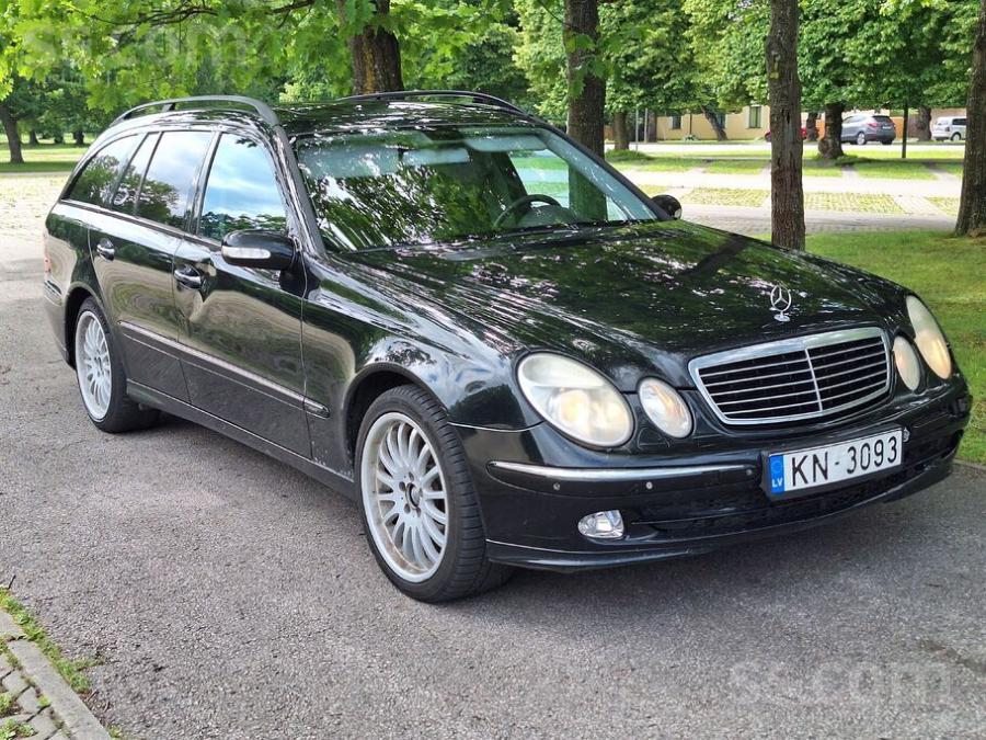 Melns Mercedes-Benz E 320 2004 Ventspils, ar dzinēja tilpumu 3.20 L un nobraukumu 591 tūkst. km par 990 €, foto 3 vietnē AUTOMOTO.COM.LV