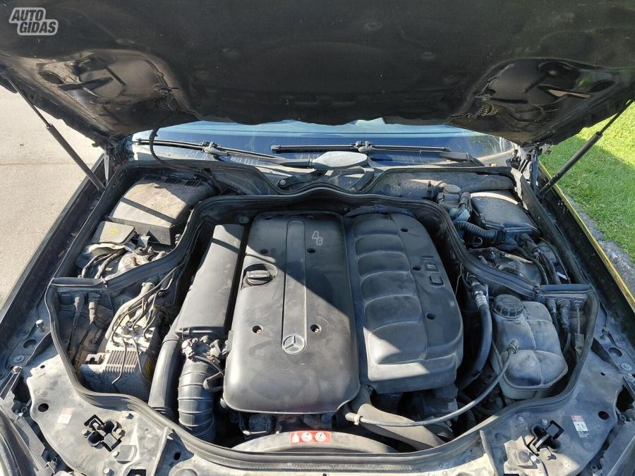 Black Mercedes-Benz E 320 2004 in Joniskis, with an engine capacity of 3.20 L and mileage of 330 thousand km for 1200 €, photo 5 on AUTOMOTO.COM.LV