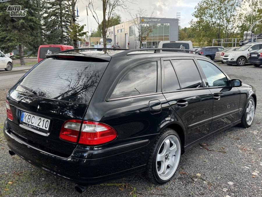 Черный Мерседес Е 320 2004 в Каунас, объемом двигателя 3.20 л и пробегом 0 тыс. км за 1700 €, фото 4 на AUTOMOTO.COM.LV