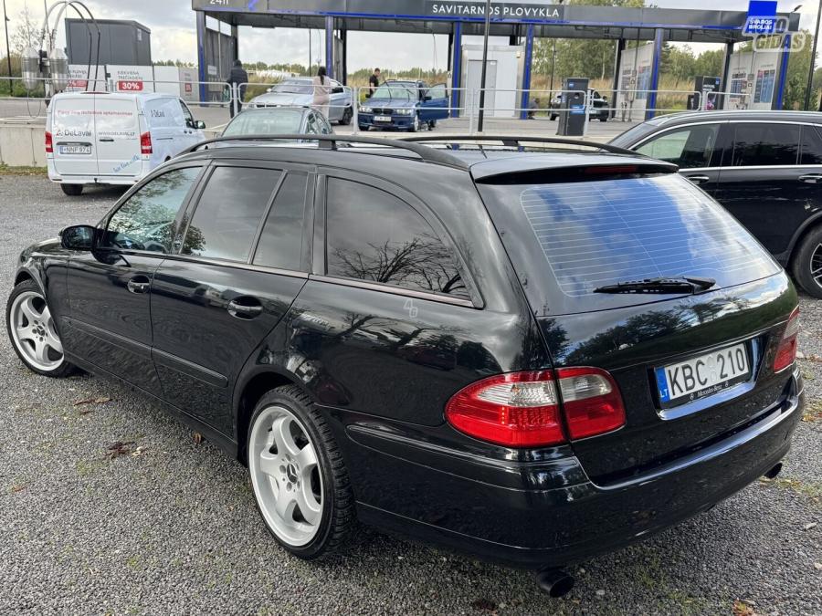 Черный Мерседес Е 320 2004 в Каунас, объемом двигателя 3.20 л и пробегом 0 тыс. км за 1700 €, фото 13 на AUTOMOTO.COM.LV