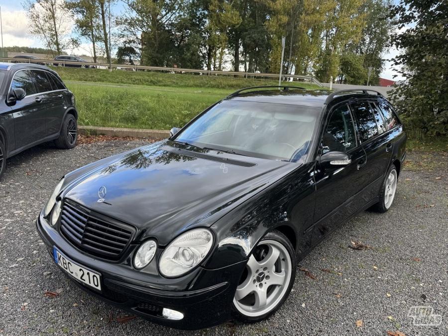 Черный Мерседес Е 320 2004 в Каунас, объемом двигателя 3.20 л и пробегом 0 тыс. км за 1700 €, фото 14 на AUTOMOTO.COM.LV