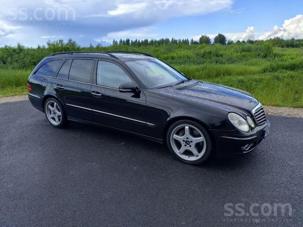 Черный Мерседес Е 320 2006 в Елгава, объемом двигателя 3.00 л и пробегом 399 тыс. км за 4250 €, фото 2 на AUTOMOTO.COM.LV